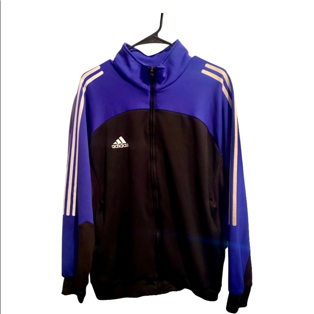 Adidas Climacool 3 Stripes Color Block Zip Jacket - M… - Gem